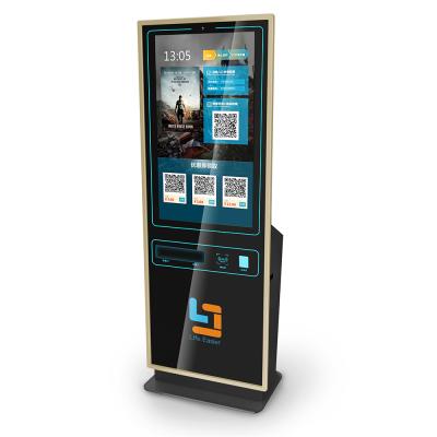 China Floor Standing Bill Payment Kiosk with 17-19 Inch TFT LCD Display, 110-240V Power Supply for Hospital & Banking Applications for sale