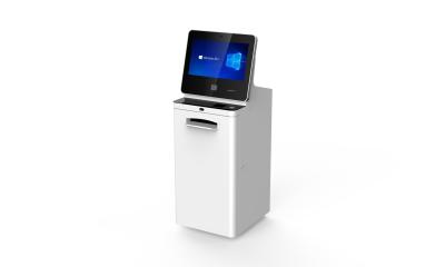China Self Service Bill Payment Kiosk 17 Inch Touch Screen with Receipt Printer for Cash Terminal for sale