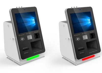 China Self Service Kiosk with passport scanner card reader for sale
