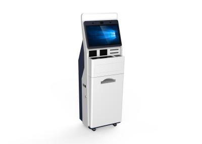 China Check Card Bill Payment Kiosk 16 Metal Keys ATM Design PCI Encrypted Pinpad 17 Inch Touch Screen for sale