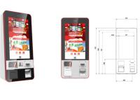 China Anti-Peeping Lottery Ticket Vending Machine 22 inch Touch Screen Self Service Kiosk with Cash Card Payment for sale