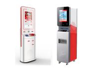 China Interactive Dual Screen Payment Kiosk 17 Inch Touch with Receipt Printer for sale