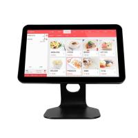 China 15.1 Inch 1024x768 Desktop POS Machine with Intel J1800 2.4GHz Processor and 12V5A Power Supply for sale