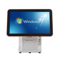 China 15.6in All-in-One POS System with Intel J1800 2.4GHz CPU, 2GB RAM and 58mm Thermal Printer for Restaurants for sale