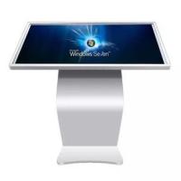 China Floor Standing 55 Inch Android Touch Screen Kiosk 400cd/m2 1920x1080 for sale
