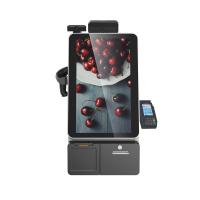China 32 Inch Self Service Ordering Kiosk with 80mm Thermal Printer and 10 Point Touch Screen for sale