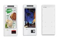 China 24 Inch Self Service Ordering Kiosk with 10 Point Touch Screen and 80mm Thermal Printer for Fast Food Restaurants for sale