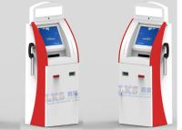 China Self-Service Bill Payment Kiosk with 17 Inch Touch Screen and 3 Track MSR Card Reader for sale