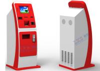 China White Red Bill Payment Kiosk 15-19 inch Touchscreen Self-Service Kiosk with UPS Card Vending Dispenser for sale