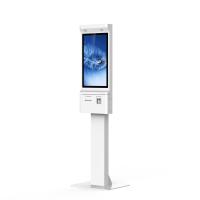 China 21.5 Inch Self Service Order Payment Kiosk with Barcode Scanner for Chain Stores for sale