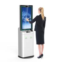China 32 Inch Touch Screen SIM Card Vending Kiosk Self Service Dispensing Machine for Airport with Cash Acceptor for sale