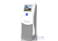 China Interactive Touch Screen Information Kiosk with A4 Document Printer 17 Inch 1280x1024 for sale