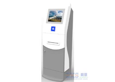 China Interactive Touch Screen Information Kiosk with A4 Document Printer 17 Inch 1280x1024 for sale