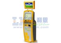 China Digital Self Check In Kiosk 17 inch For Human Resources Application for sale