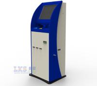 China 19 Inch Touchscreen Card Dispenser Check In Kiosk with RFID Reader and Receipt Printer for sale