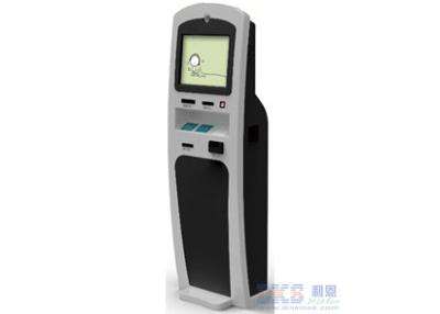 China Fingerprint ID Scanner Cash Payment Kiosk 17 inch Multi-point Touch Screen for sale