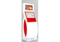 China 19 Inch Dual Screen Self Payment Kiosk with Touch Screen and Receipt Printer for Supermarket for sale