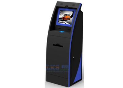 China Dot Matrix Printer Ticket Vending Machine Kiosk 21.5 Inch Touch Screen 80mm Receipt Printer for sale