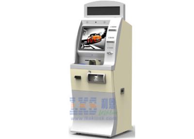 China Multifunctional ATM Kiosk with 19 Inch Touch Screen and Cash Dispenser for Banking for sale