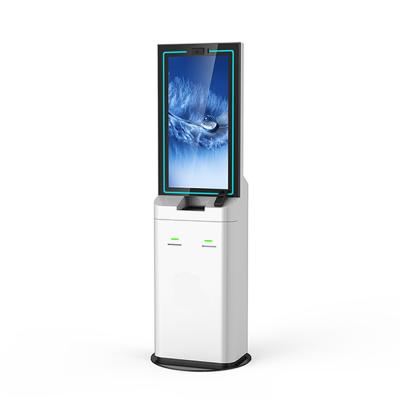 China 19 Inch Free Standing Vandal Proof Payment Kiosk with 17 Inch Touch Screen and Cash Acceptor for sale