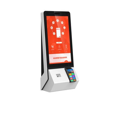 China 24 Inch 32 Inch Touch Screen Self Service Ordering Kiosk for Fast Food Restaurant for sale
