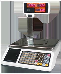 China TP-31 Cashier Scale LED Double Display 6-30kg Weighing Range Thermal Printer for sale