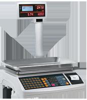 China TP-7000 Cashier Scale Dual Display 6-30kg Weighing Range Thermal Printer for sale