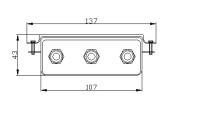 China Waterproof Junction Box LZXL-J04 Aluminum Steel IP68 2.4k Potentiometer for sale