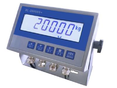 China LZXL-20000S Stainless Steel Weighing Indicator with 4-20mA Output and RS232 Communication for sale