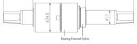China High Precision Centralized Torque Sensor 0-100 Nm for Industrial Automation Systems for sale