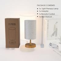 China 10,000 Lux Light Therapy Lamp with 3 Color Temperature Modes and Remote Touch Control for sale