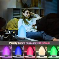 China E9 Wobble Egg Lamp – Portable Table Lamp with 44 Color Modes, Remote Control & 2000mAh Battery for sale