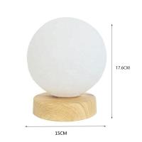 China Dimmable Moon Desk Light with Ra98 Color Rendering and 10000 Lux Brightness for Light Therapy for sale