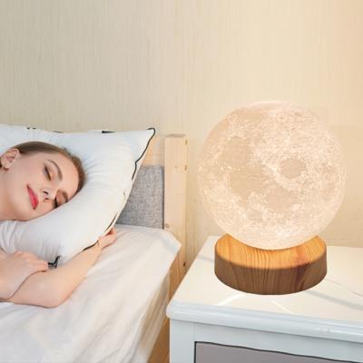China Dimmable Daylight Therapy Lamp with 2700K-6000K Color Temperature and Remote Control Moon Shaped Light for sale