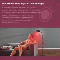 China 30W Infrared Light Therapy Lamp with 660nm + 850nm Wavelength and Remote Control for sale