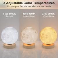 China Dimmable 10000 Lux Light Therapy Lamp with Tuya APP Control and Circadian Rhythm Lighting for sale