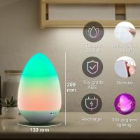 China Rechargeable Portable Table Lamp with 34 Lighting Modes and IP20 Rating for Kids for sale