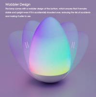 China Rechargeable Portable Mood Lamp with 34 Lighting Modes IP20 Rated 2700K Warm White Night Light for sale