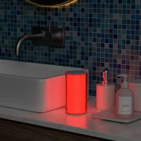 China 1W Sleep Aid Lamp with Rechargeable Lithium Battery and Warmwhite +Red Dual Color Flip Design for sale