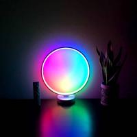 China Smart RGB LED Ring Light 8 Watt Remote Control Music Rhythm Mood Lamp for sale