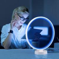 China 3000K Color Temperature RGB Table Lamp with APP Control and Aluminium Material for Living Room for sale