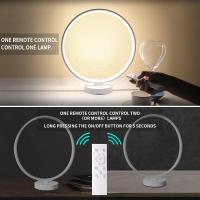 China 360 Degree Emitting Ring Lamp with Remote Control and 3000K Warm White LED Mood Light for Home Decoration for sale