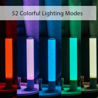 China Dimmable Mood Table Lamp with RGB +W 2700K Color Changing Night Light and Remote Control for sale