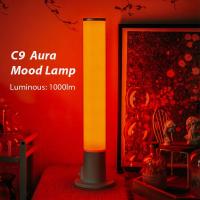 China Dimmable Mood Table Lamp with RGB +W 2700K Color Changing Night Light and Remote Control for sale