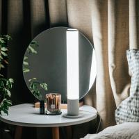 China Dimmable Mood Table Lamp with RGB +W 2700K Color Changing Night Light and Remote Control for sale