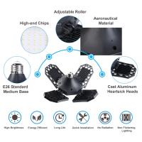 China 100Watt LED Garage Light with 120° Adjustable Panels and IP66 Rating for Superior Durability for sale