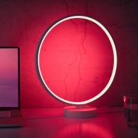 China Remote Control Circle Table Lamps 8W Circle LED Table Lamp 2700K for sale