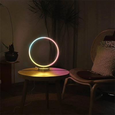 China 2700K Dimmable Remote Control Mood Lighting Lamp Modern RGB Mood Light for sale