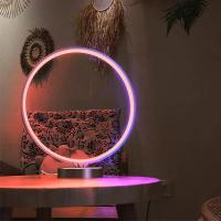 China 2700K Dimmable Remote Control Mood Lighting Lamp Modern RGB Mood Light for sale