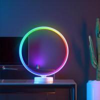 China Smart RGB LED Ring Light 8 Watt Remote Control Music Rhythm Mood Lamp for sale